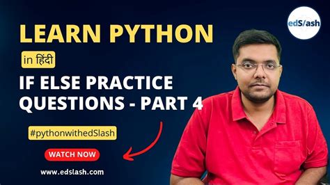 If Else Practice Questions In Python Part Conditional Statements