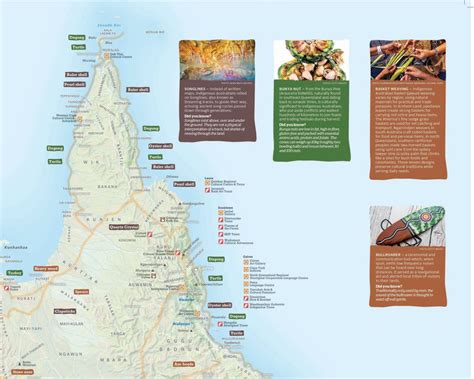 Australia Indigenous Journeys Map Hema Maps Online Shop