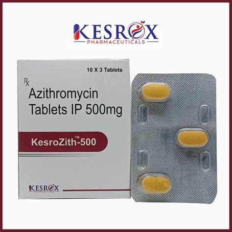 Azithromycin 500 Mg At Rs 717 Strip Of 3 Tablets Azithromycin Tablets