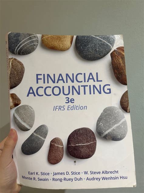 Financial Accounting 3E IFRS Edition Hard Copy Textbook Hobbies Toys