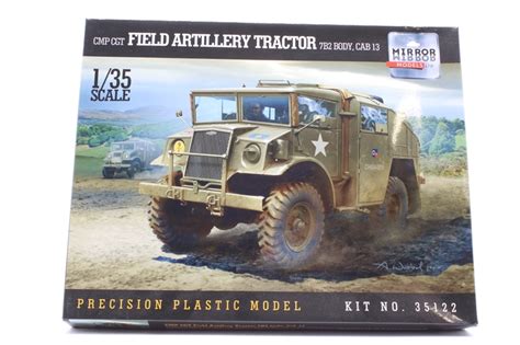 Mirror Models 35122 Cmp Cgt Field Artillery Tractor 7b2 Body Cab 13