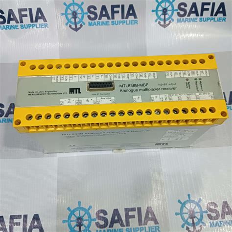 Measurement Technology Mtl838b Mbf Analogue Multiplexer Receiver