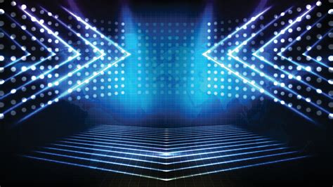 Abstract Futuristic Background Of Empty Stage Arena Stadium Spotlgiht Stage Background 11263043