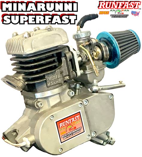 Minarelli Style 2 Stroke High Performance Bicycle Engine Only High Com