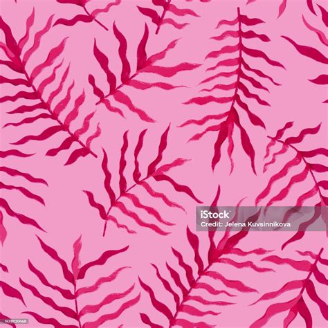 원활한 패턴입니다 꽃 장식입니다 배경 래스터 그림입니다 인테리어 및 의류 디자인 종이 또는 직물에 인쇄 분홍색 배경에 빨간 꽃입니다 0명에 대한 스톡 벡터 아트 및 기타