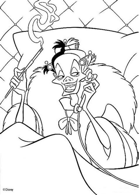Free Cruella Deville Coloring Pages Download Free Cruella Deville Coloring Pages Png Images