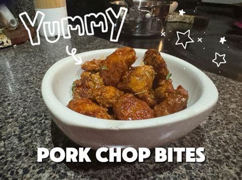 Easy Hot Honey Lemon Pepper Pork Chops Bites Dining And Cooking