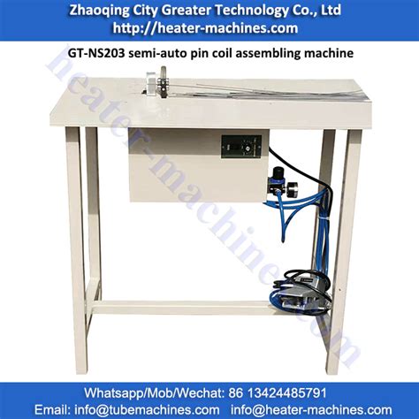 Pin Coil Assemble Machineterminal Pin With Resistance Coil Assemble