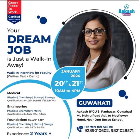 Vikash Kumar On Linkedin Hiring Hiringalert Guwahati Aakashinstitute Aakash Allindiajobs