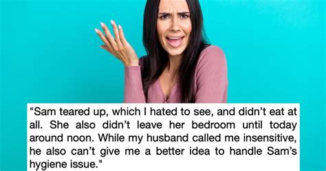 Stepmom Tells Stepdaughter You Need To Shower More Aita Updated Someecards Aita