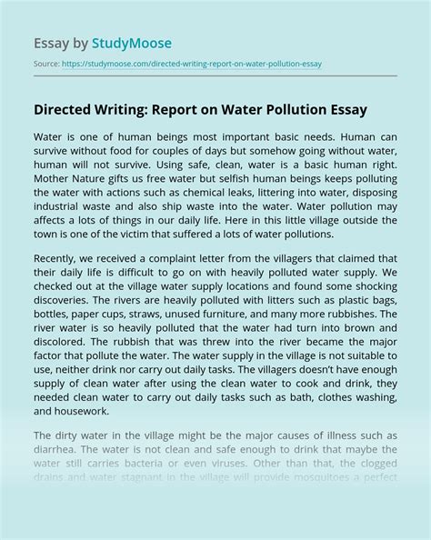 Directed Writing Report Format Spm English Form 5 Directed Writing Report Spmwriting