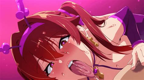 Rule 34 1girls 2d Ahegao Face Animated Arika Bakunyuu Party Bakunyuu Party Blush Buchukisu