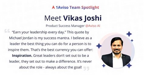 Aviso Ai On Linkedin Aviso Welcomes Vikas Joshi To The Team As Our Newest Product Success 15