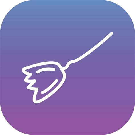 Flying Broom Vector Icon 37049909 Vector Art At Vecteezy