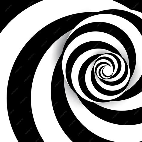 Premium Vector Spiral Abstract Background Dynamic Art