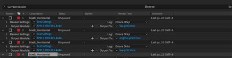 Render From Ae To Ame One By One With Extendscript Adobe Product