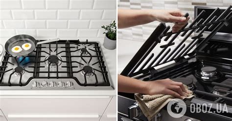 Чим відмити решітки газової плити лайфхак для видалення жиру Oboz Ua