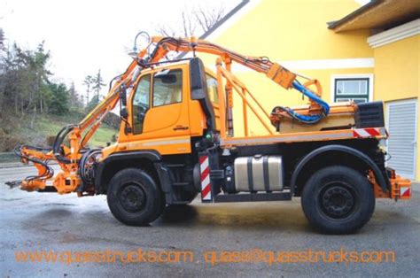 2014 Mercedes Benz Unimog U500 Mulag MKM 700 Variopilot Hydrostat In