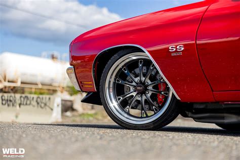 Chevrolet Chevelle Ss Belmont Gloss Black Weld Racing Wheels