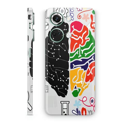 Mobile Skin Wrap Brain Reasoning Protect Your Phone And Add A Touch