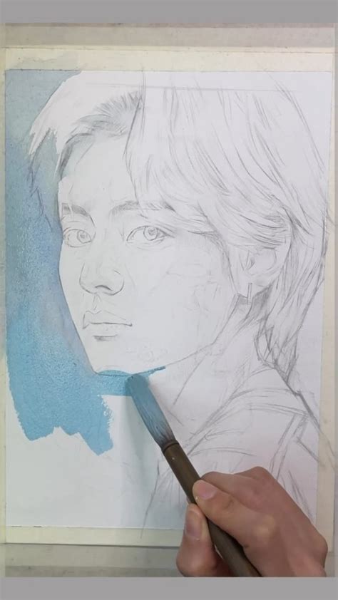 김희진 신학기라 컬러할 여유가 없네용~~당분간은 스케치가 쌓일예정ㅎ 스케치 그림 드로잉 방탄