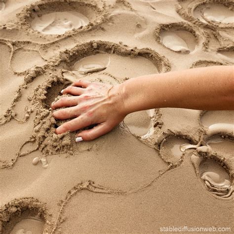 Thumbs Up In Quicksand