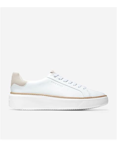 Cole Haan Leather Grandprø Topspin Sneaker In White Lyst