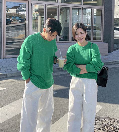 3일초특가 특가상품 남녀공용 하찌 크로플 오버핏 라운드 니트 6col 에이블리