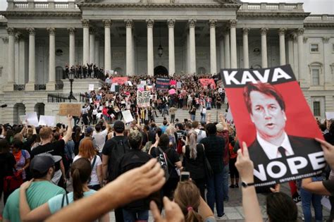 Over 100 Demonstrators Arrested Protesting Kavanaugh On Capitol Hill