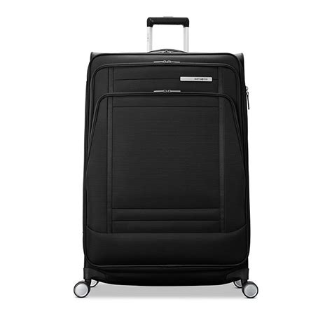 Samsonite Uplift Large Expandable Spinner Suitcase In Black Lyst