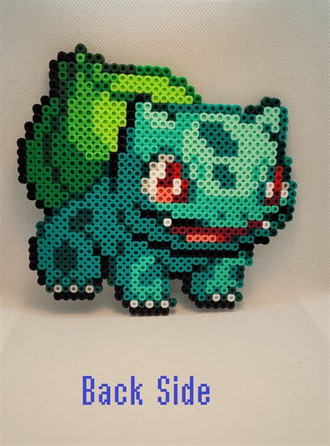 Bulbasaur Perler Pokemon Perler Beads Pixel Art Venusaur Etsy México