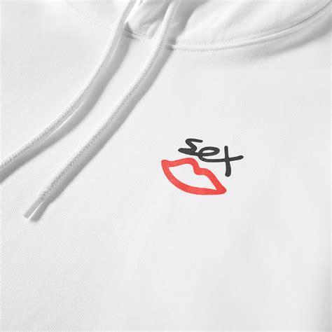 Sex Skateboards Mini Logo Hoody White End Uk