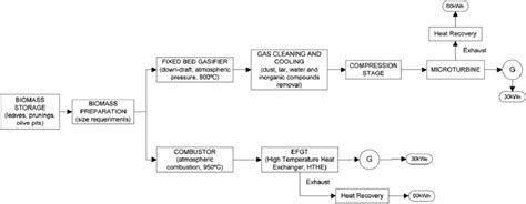Schematic Overview Of The Chp Systems Download Scientific Diagram