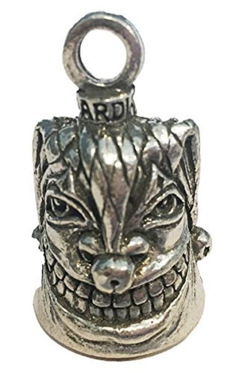 Jester Guardian Motorcycle Spirit Bell Gremlin Key Ring Etsy
