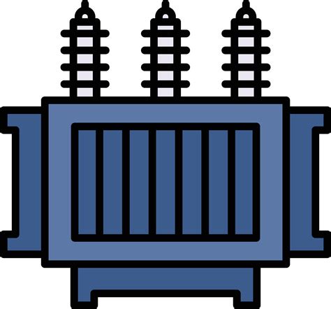 Power Transformer Vector Icon 30346100 Vector Art At Vecteezy