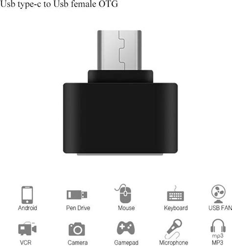 USB Type C OTG Kabel Adapter Type C USB C OTG Converter Bol