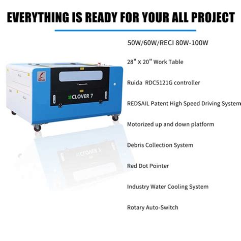 REDSAIL Clover Series Laser Engraver And Cutter X D X D Redsail Laser
