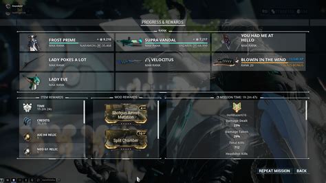Nightwave Survival With Friends Bug General Warframe Forums