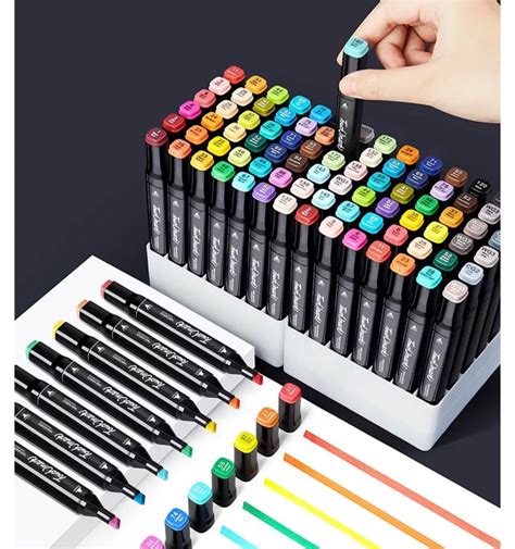 Touch Marker Dual Tip Set Of 168pcs Hobbies And Toys Stationery And Craft Stationery And School