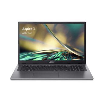 PC Portable Acer Aspire A317 Intel Core I3 8 Go RAM 512 Go SSD Gris