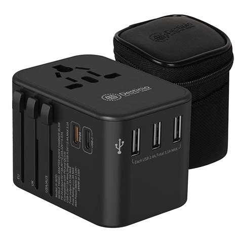 Buy Type C Universal Adapter With Pd And 3 Usb Ports