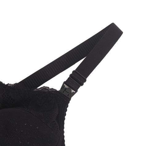 Okus Basic Cotton Maternity And Nursing Bra Black Small Sharjah