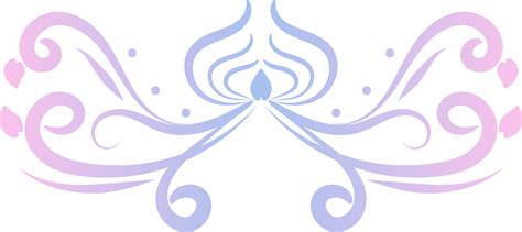 Calligraphic Swirl Border 12681764 Png