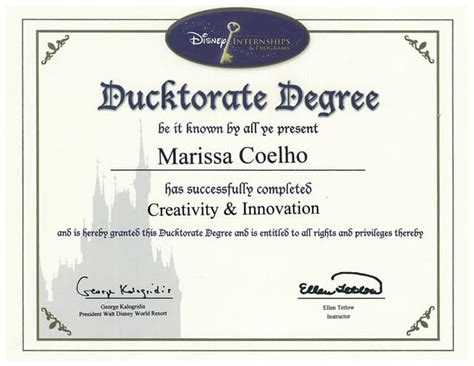 Creativity And Innovation Certificate Pdf