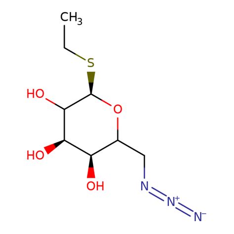 Ethyl 6 Azido 6 Deoxy A D Thiomannopyranoside 3d Cymit Química Sl