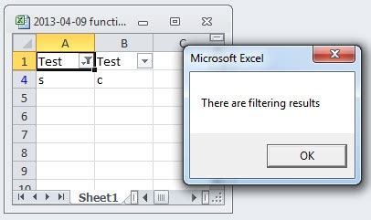 Excel VBA Trigger Macro On Column Filter Stack Overflow
