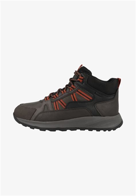 Geox Terrestre Abx Sneakers High Dark Coffeemørkebrun Zalandodk