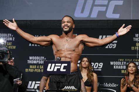 Ufc 209 Ceremonial Weigh In Photos Mma Fighting