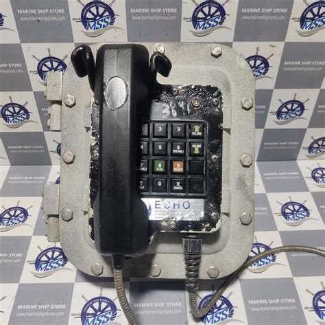 Federal Signal Echo E1 Ex Explosion Proof Digital Intercom Station Marine Ship Store